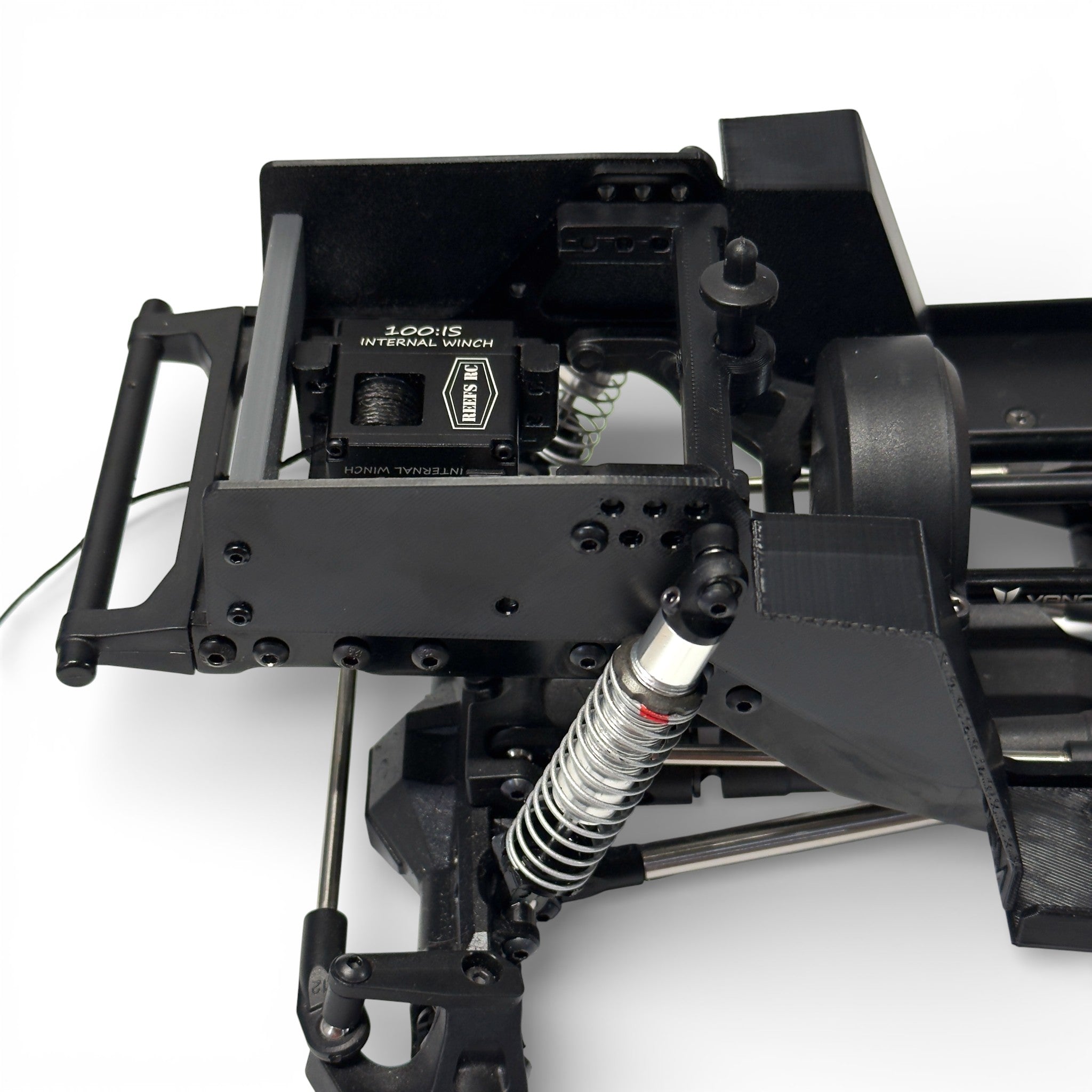 Mini Servo Winch Mount (for Vanquish® VRD w/ Stubby Kit) (STL) – DSM ...