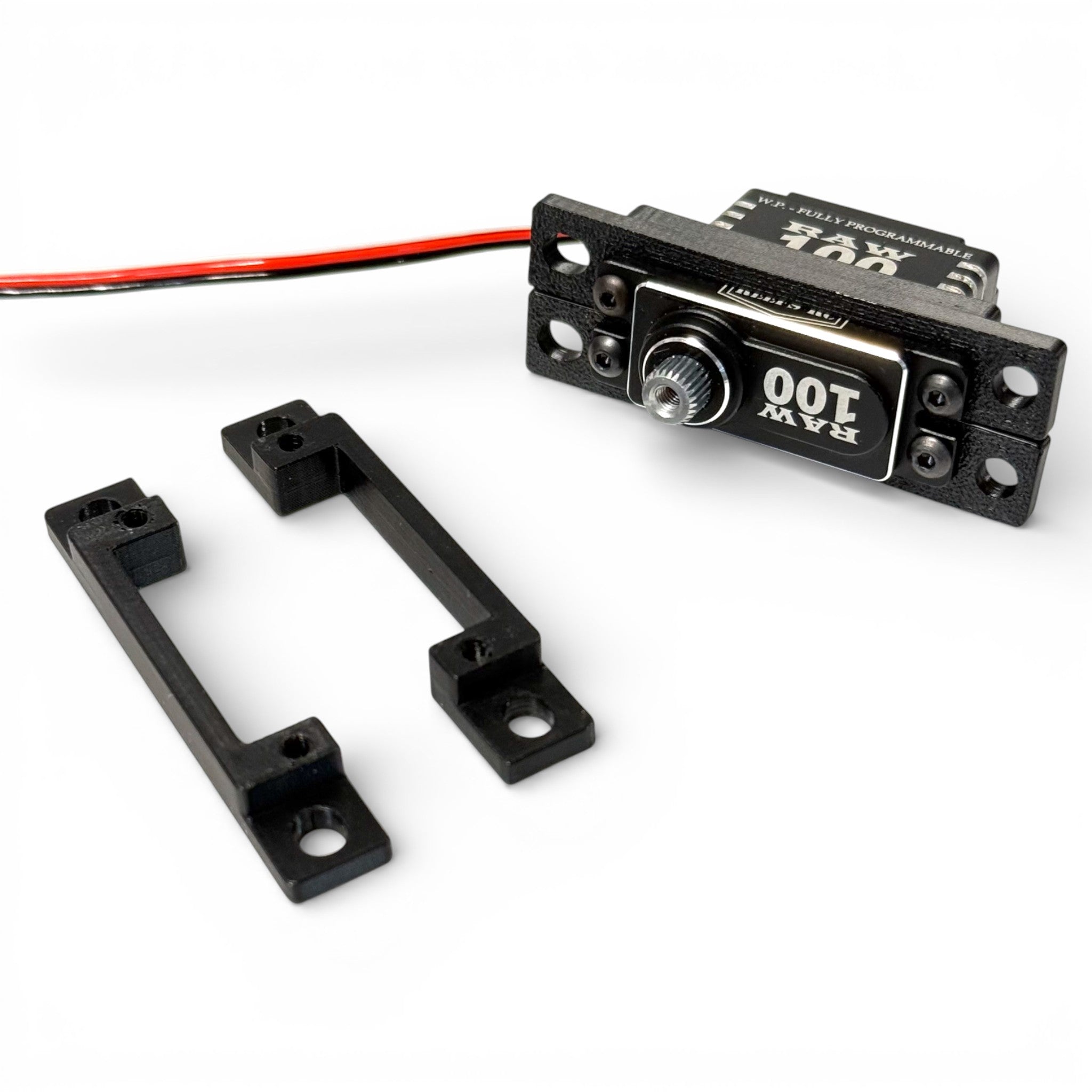RAW100 Mini Servo To Full Size Adapters (2 Pack) – DSM Off-Road