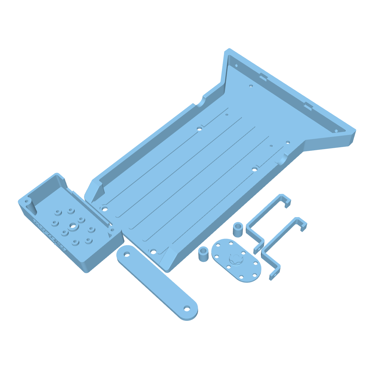 Scale Comp Bed (Fits Axial® SCX10 Pro) (STL File) – DSM Off-Road