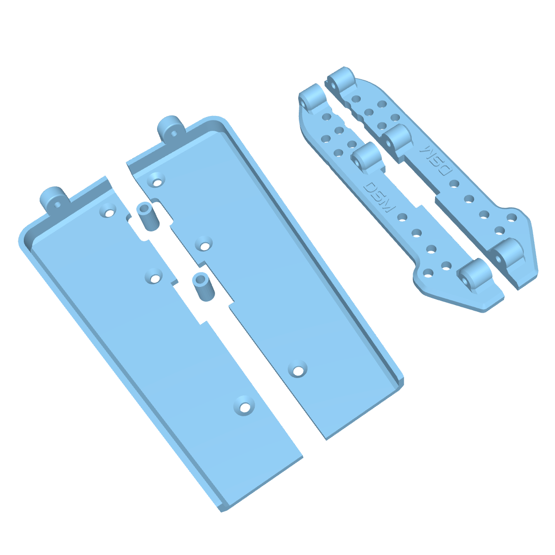 Jconcepts® Anvil / CreepER V2 Sliders (Fits Axial® SCX10 Pro) (STL Fil ...